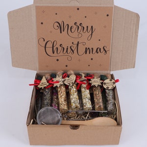 Christmas Gift Box, Xmas Party Tea Favors, Christmas Loose Leaf Tea ...