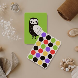 60 High Contrast Baby Cards Bundle, Printable Montessori Bright ...