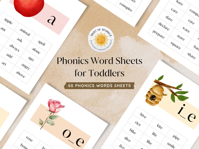 Phonics Cards, Phonics Posters, Printable Sight Words, Learn to Read ...