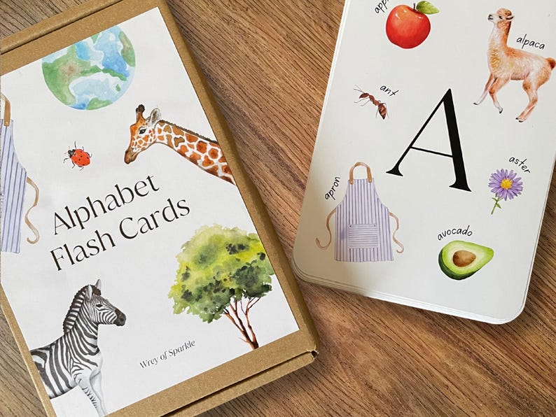 ABC Nature Flashcards, Nature Scavenger Hunt Activity, Nature Unit ...