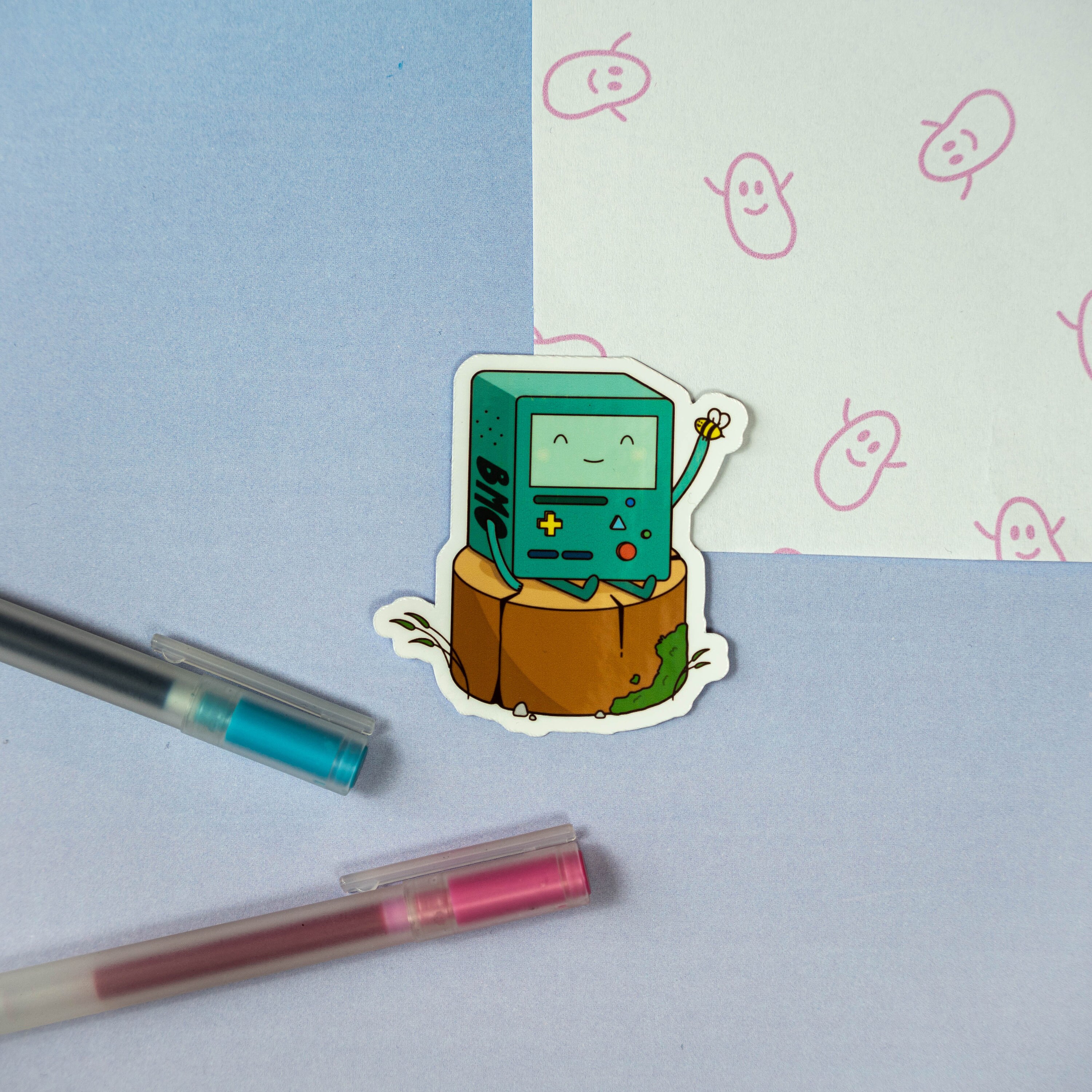 BMO Sticker Glossy Vinyl Stickers, Labels & Tags Paper Stickers etna.com.pe
