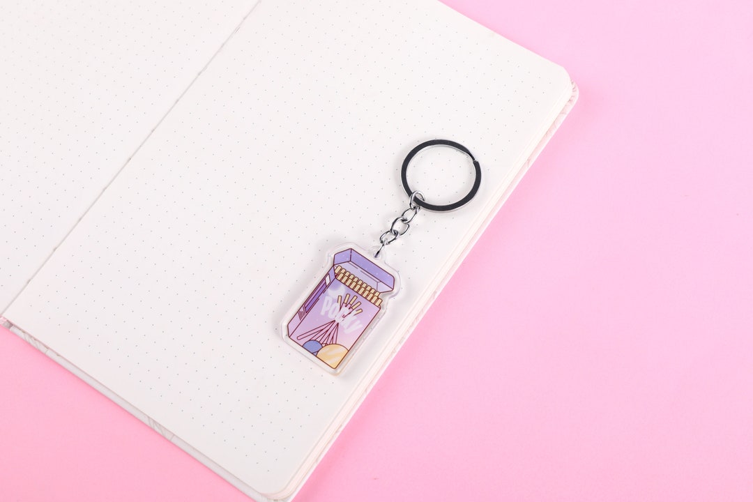 Pocky Keychain | Galaxy Pocky Acrylic Keychain | Cute - Etsy