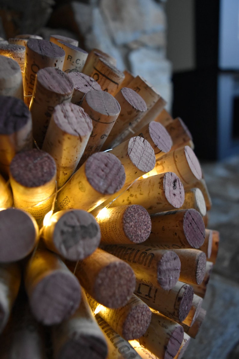 Extra Large Wine Cork Ball, Cork Starburst 12 Inch - Etsy