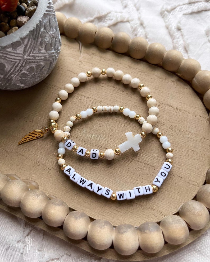 Sentimental Memorial Charm Bracelet for Loved Ones - Etsy