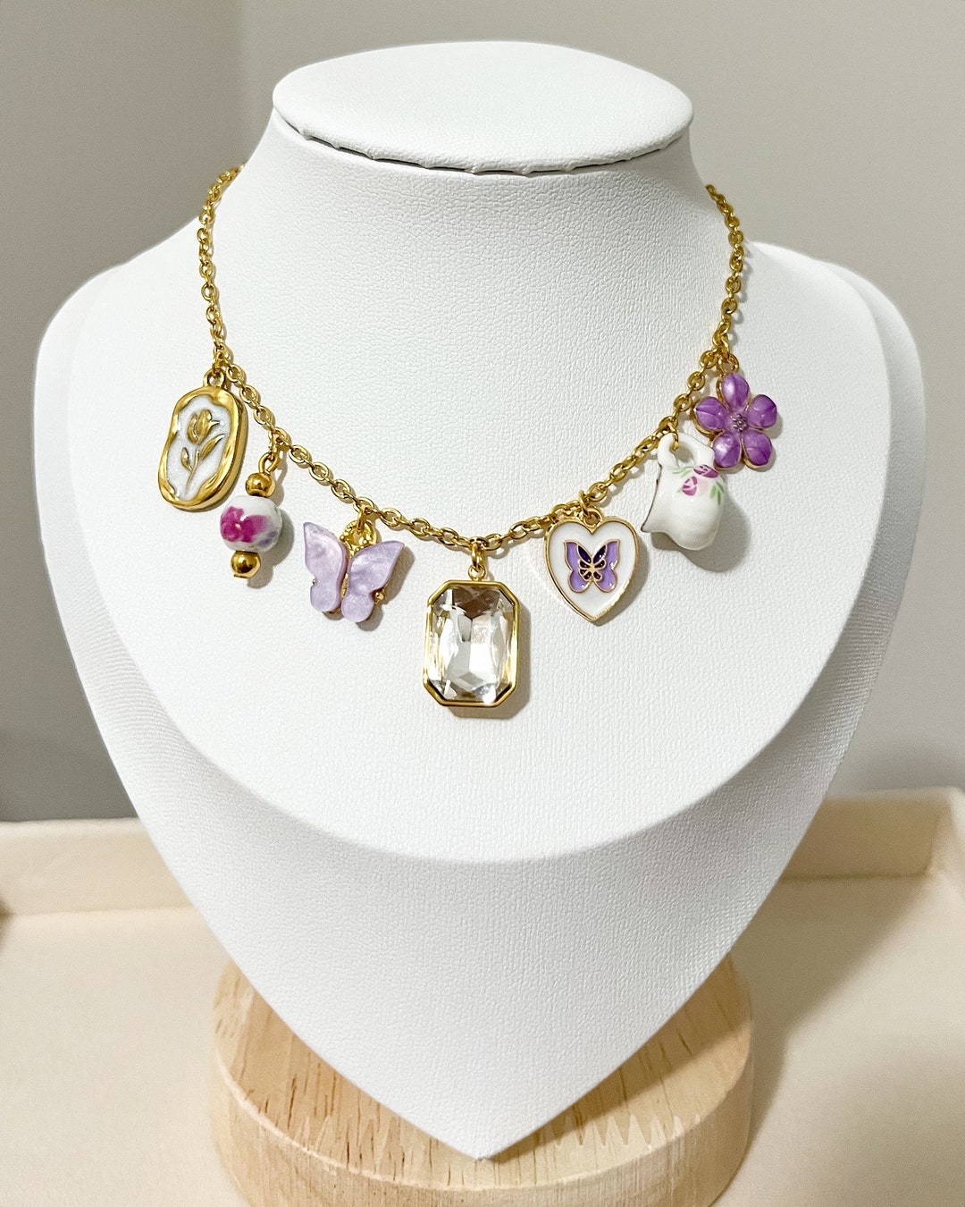 Bridgerton Inspired Diamond of the Season Charm Necklace - Etsy