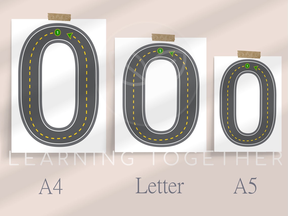 Number Roads/ Motorways for Cars/ Trucks. Number Recognition for ...