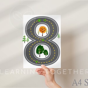 Number Roads/ Motorways for Cars/ Trucks. Number Recognition for ...
