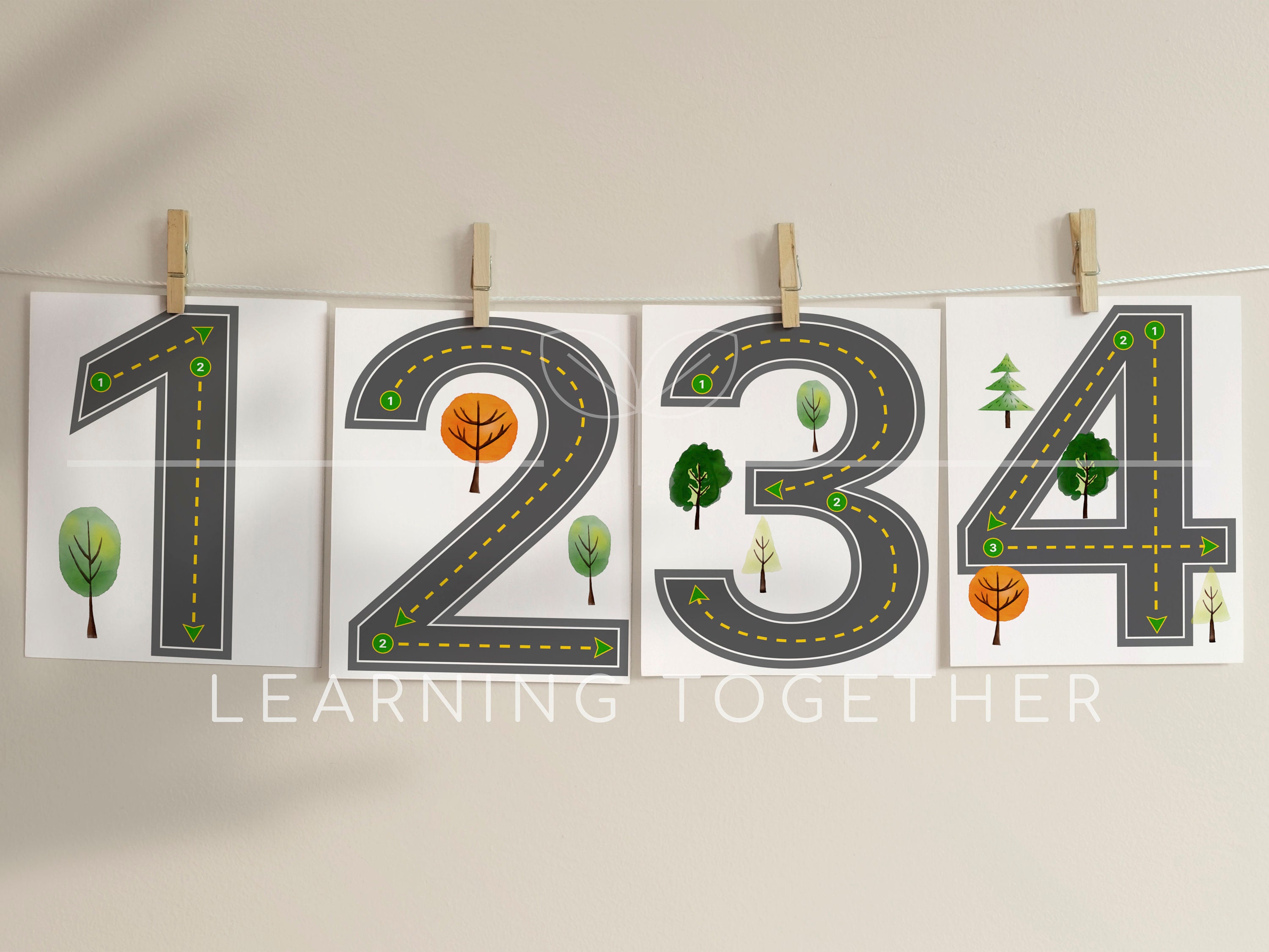 Number Roads/ Motorways for Cars/ Trucks. Number Recognition for ...