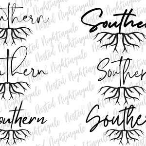 Southern Roots Digital Download Southern Roots SVG PNG - Etsy