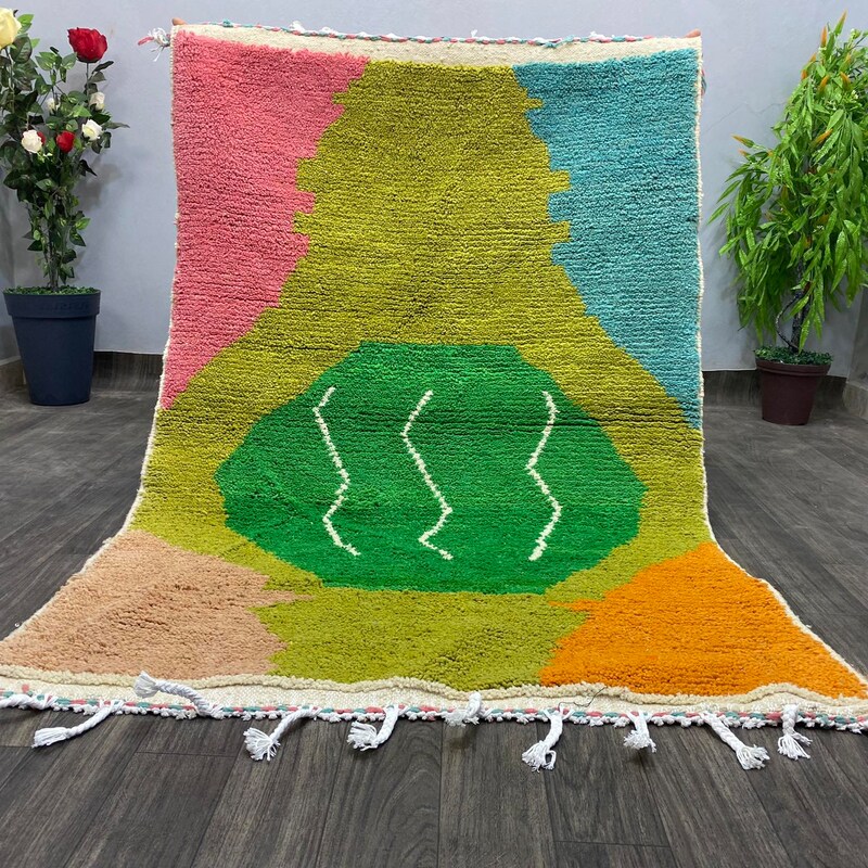 Colorful Rug - Etsy