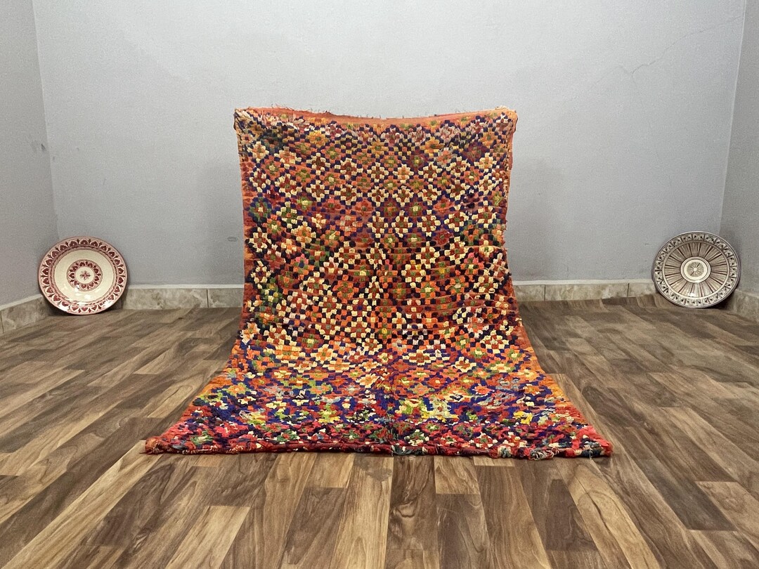 Small Rug Aesthetic 3x5 Ft Vintage Moroccan Rug Bohemian - Etsy