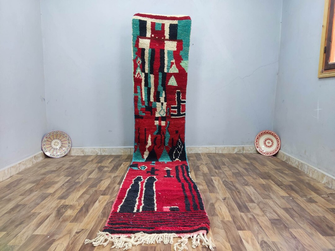 Amazing Grace Custom Runner Rug Red, Personalized Area Rug Unique ...