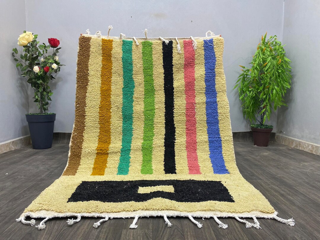 Natural Large Area Rug for Living Room 9x13, Custom Rug Beige, Modern ...