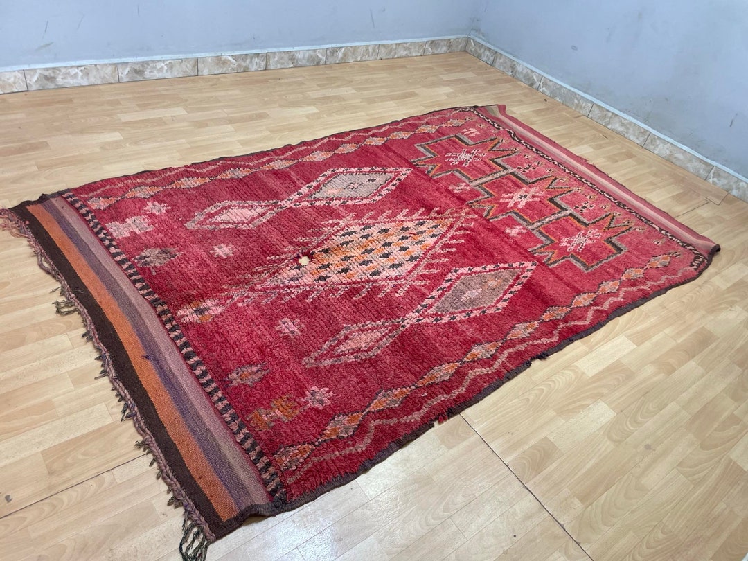 Large Rug for Living Room, Vintage Area Rug for Home Decor, Indoor ...