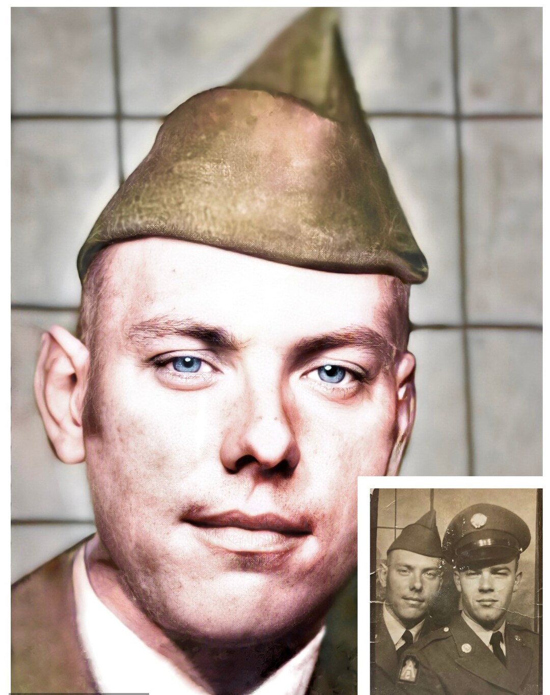 Portrait Photo Restoration/renewal. Photo Restoration, Repair Old ...