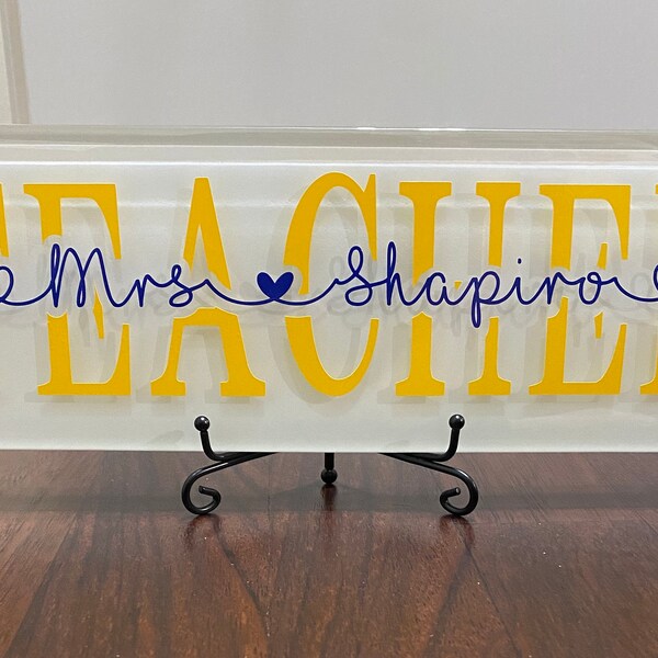 Teacher Subway Tiles - Etsy