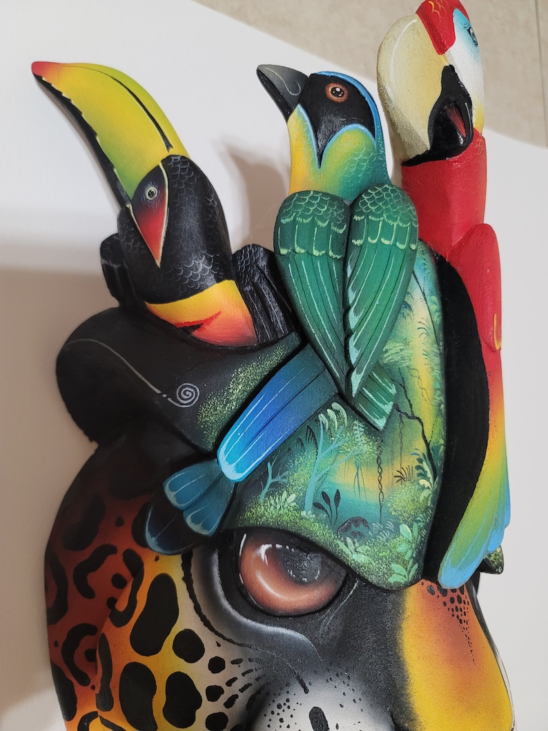 Boruca Mask Boruca Art Costa Rica - Etsy