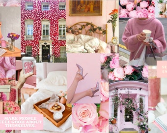 Custom Collage Themed Wallpaper - Etsy