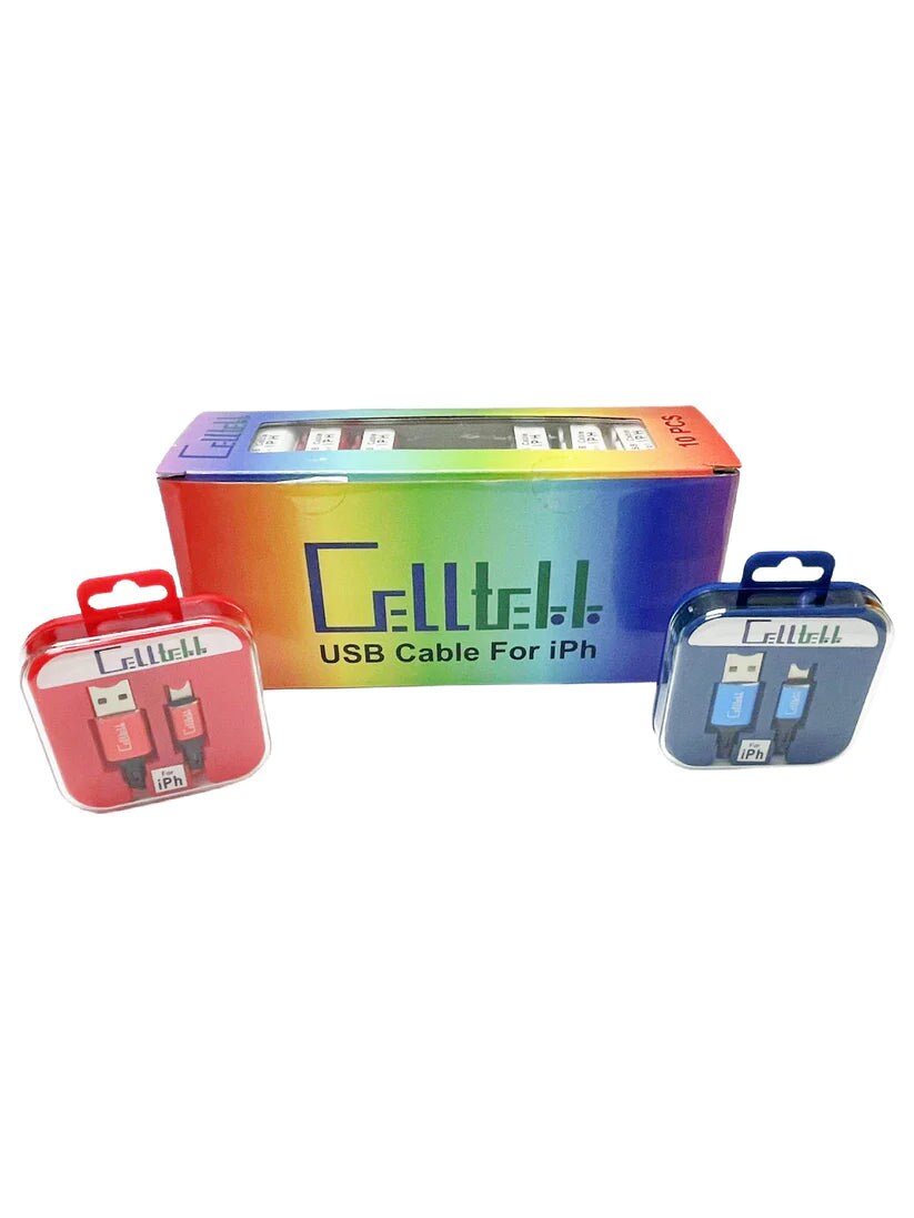 Celltell USB Cable 10ct Display - Etsy