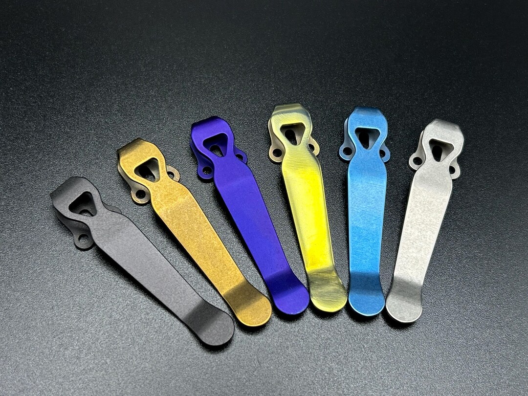 Titanium Deep Carry Pocket Clip for Streamlight Wedge - Etsy