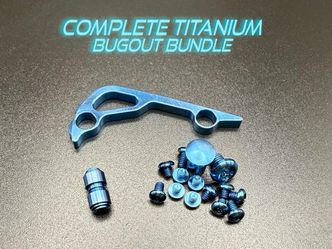 FULL TITANIUM Hardware Bundle Benchmade 535 Bugout - Etsy