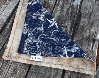 Handkerchief Map - Etsy