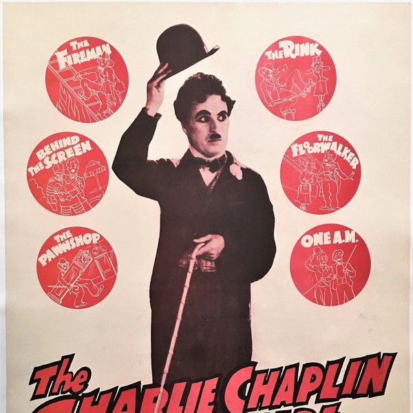 Chaplin Poster - Etsy