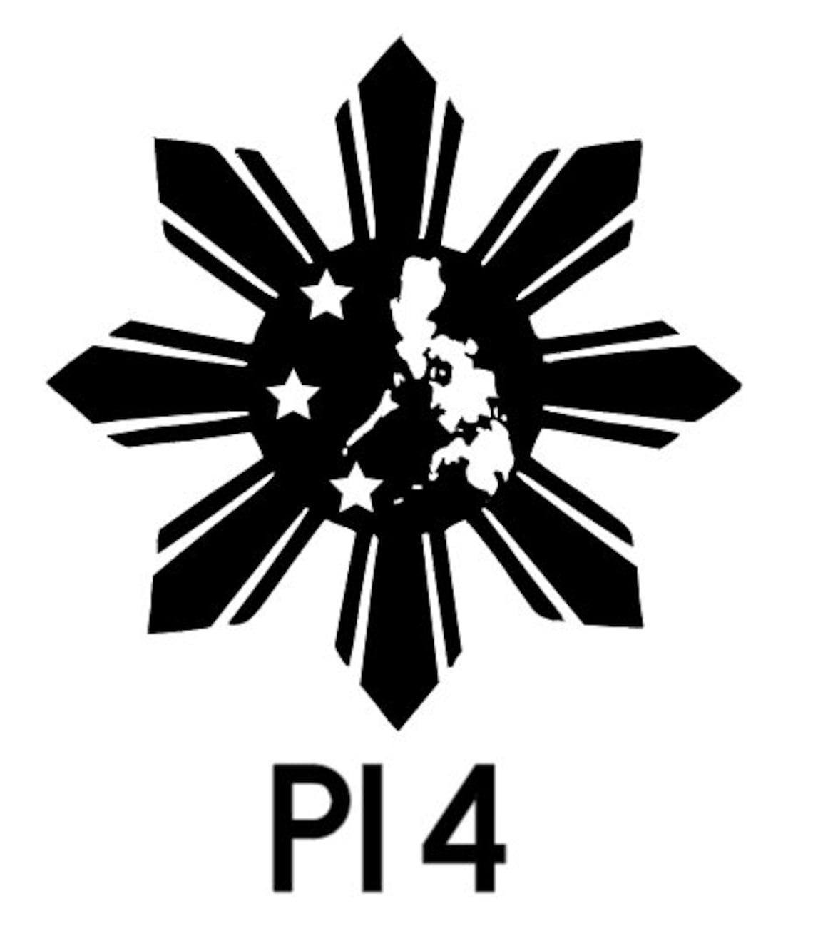 Philippine Flag Decal Sticker | Car, Trucks, Laptop, Window, Crafting ...