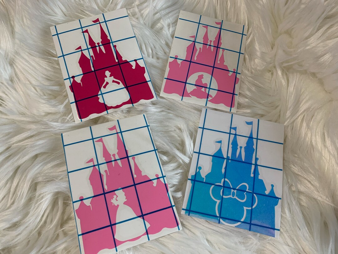 Disney Castle Decal Disney Princess Sticker Custom Disney Castle Name ...