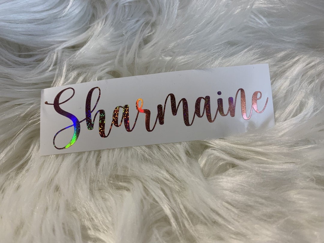 Customized Name Decals Vinyl Name Decals Custom Stickers Personalized ...