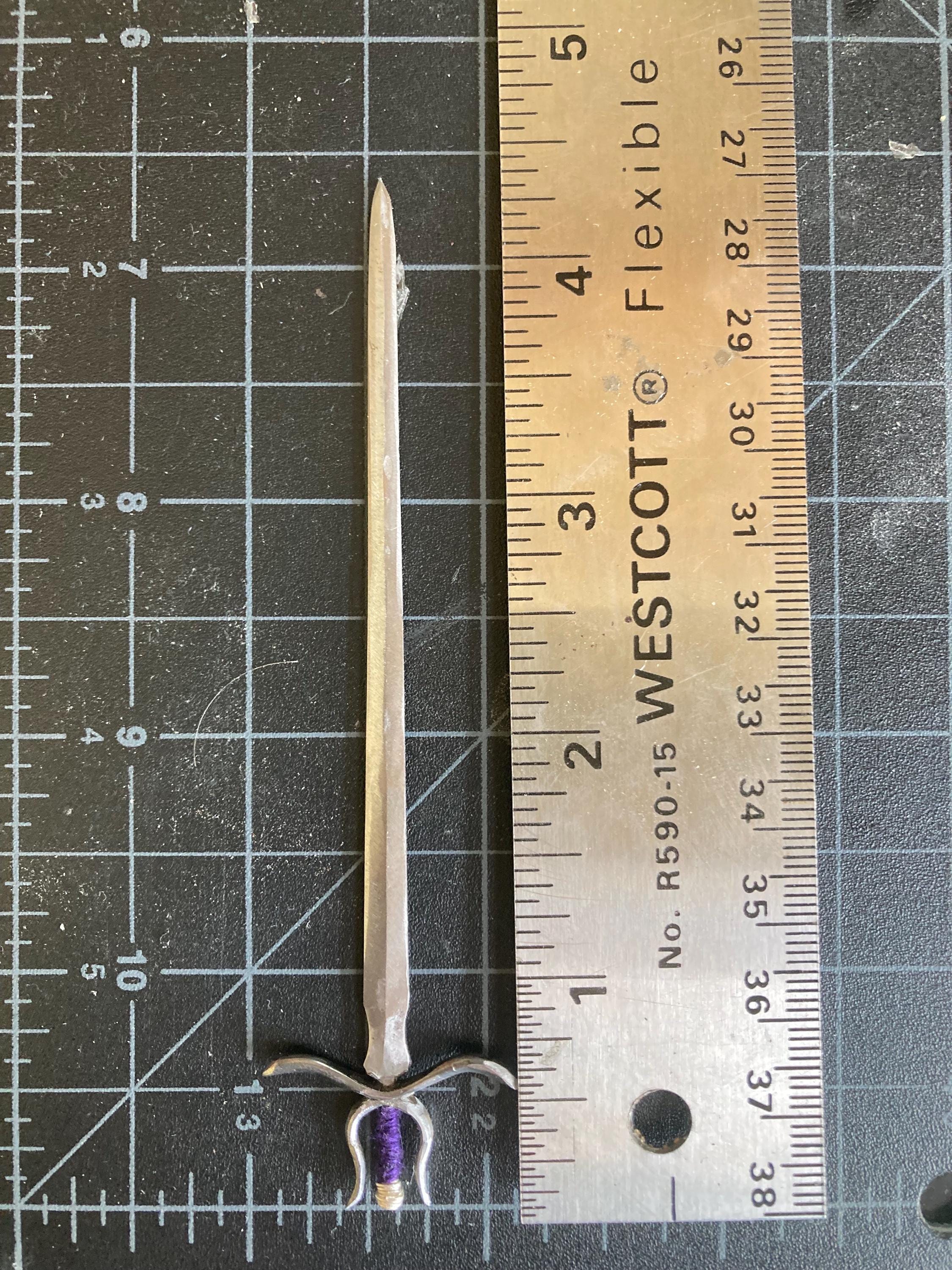 Letter Opener Sized Miniature Sword - Etsy