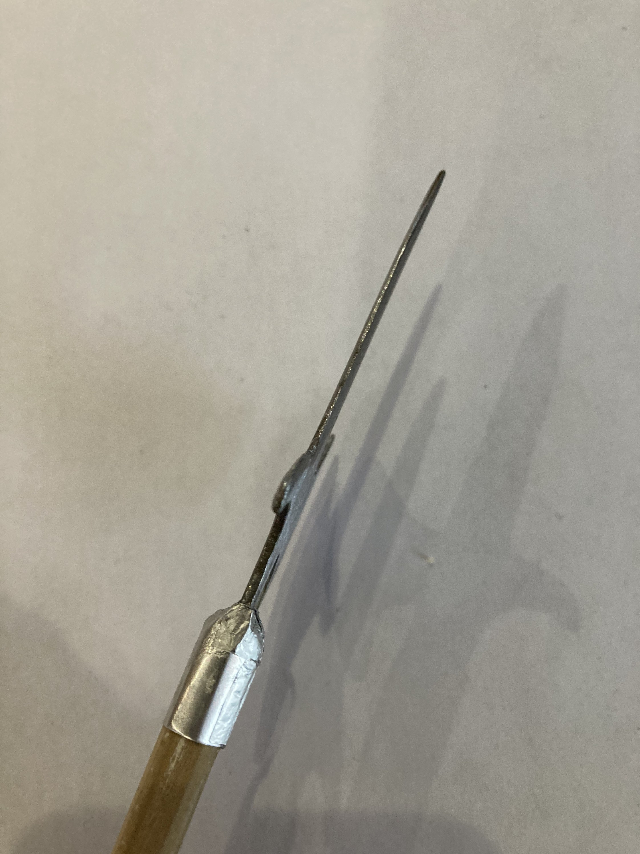 Pencil With Halberd Head on Eraser End - Etsy