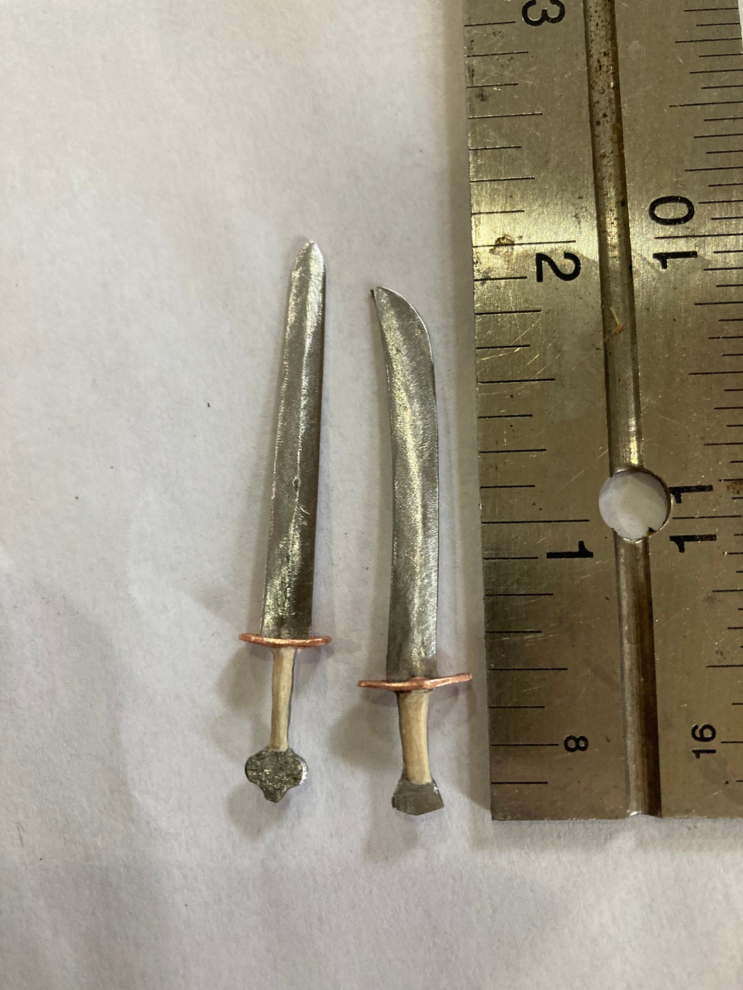 Miniature Dao and Jian - Etsy