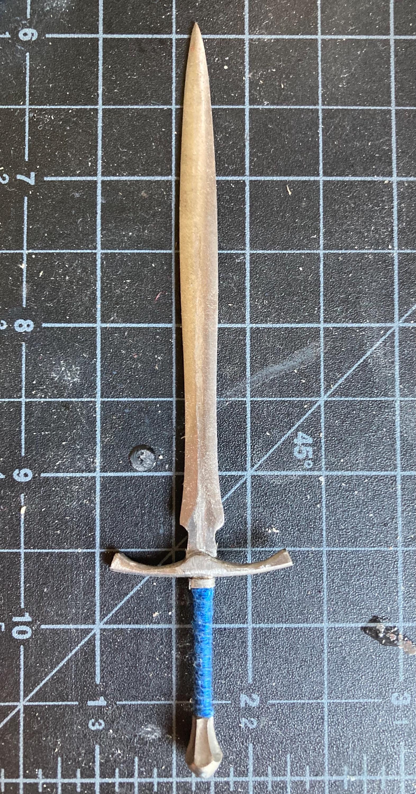 Letter Opener Sized Miniature Sword - Etsy