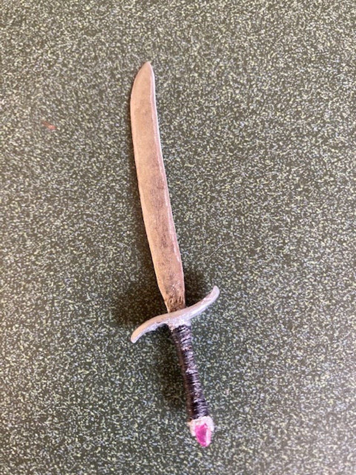 Miniature Sword With Pink Gem - Etsy
