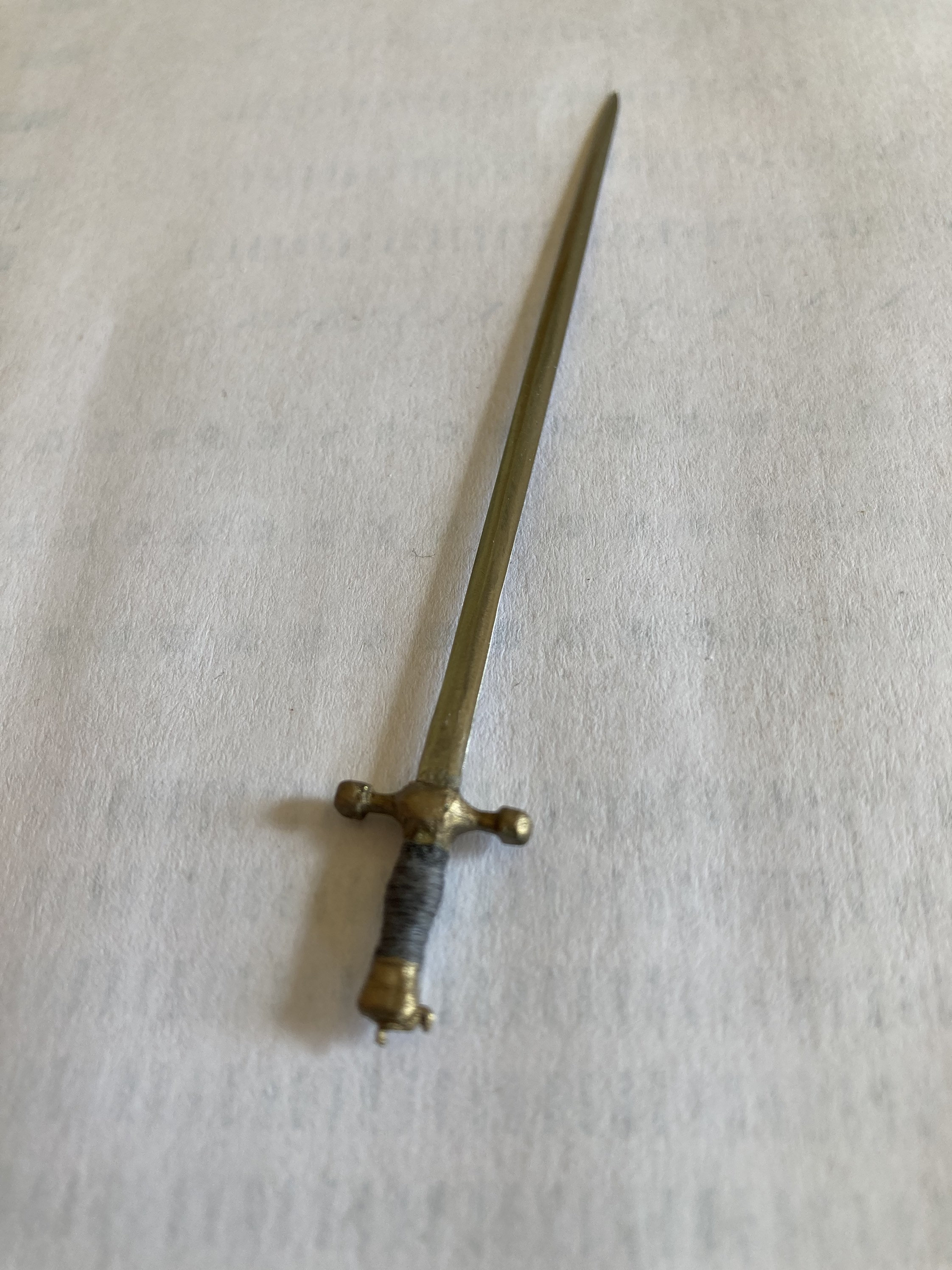 Miniature Dress Sword - Etsy