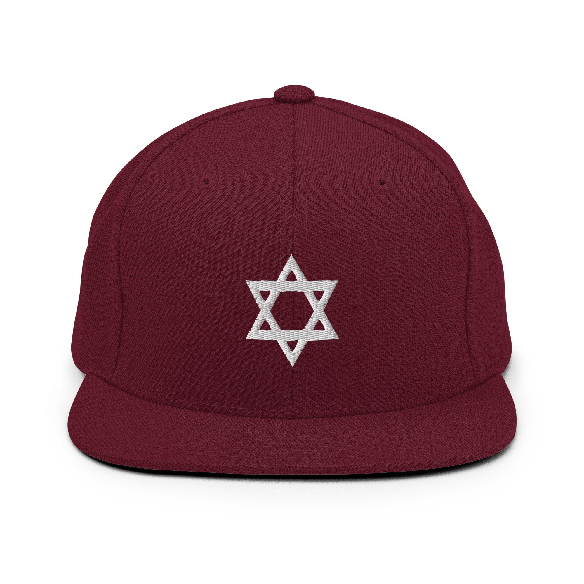Star of David Hat, Star of David Snap Back Hat, Shield of David Hat ...