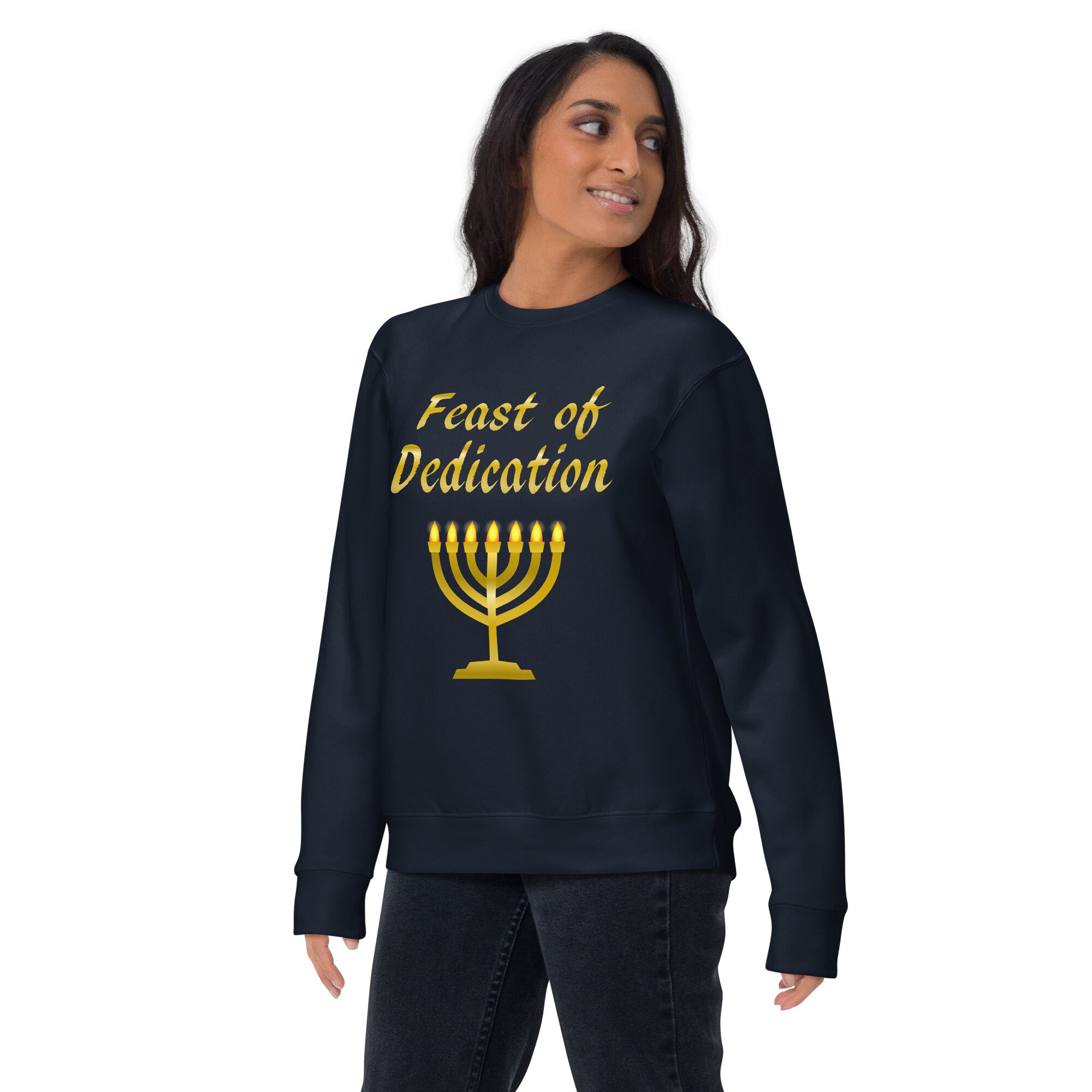 Feast of Dedication Sweatshirt, Feast of Dedication Sweater, Hanukkah ...