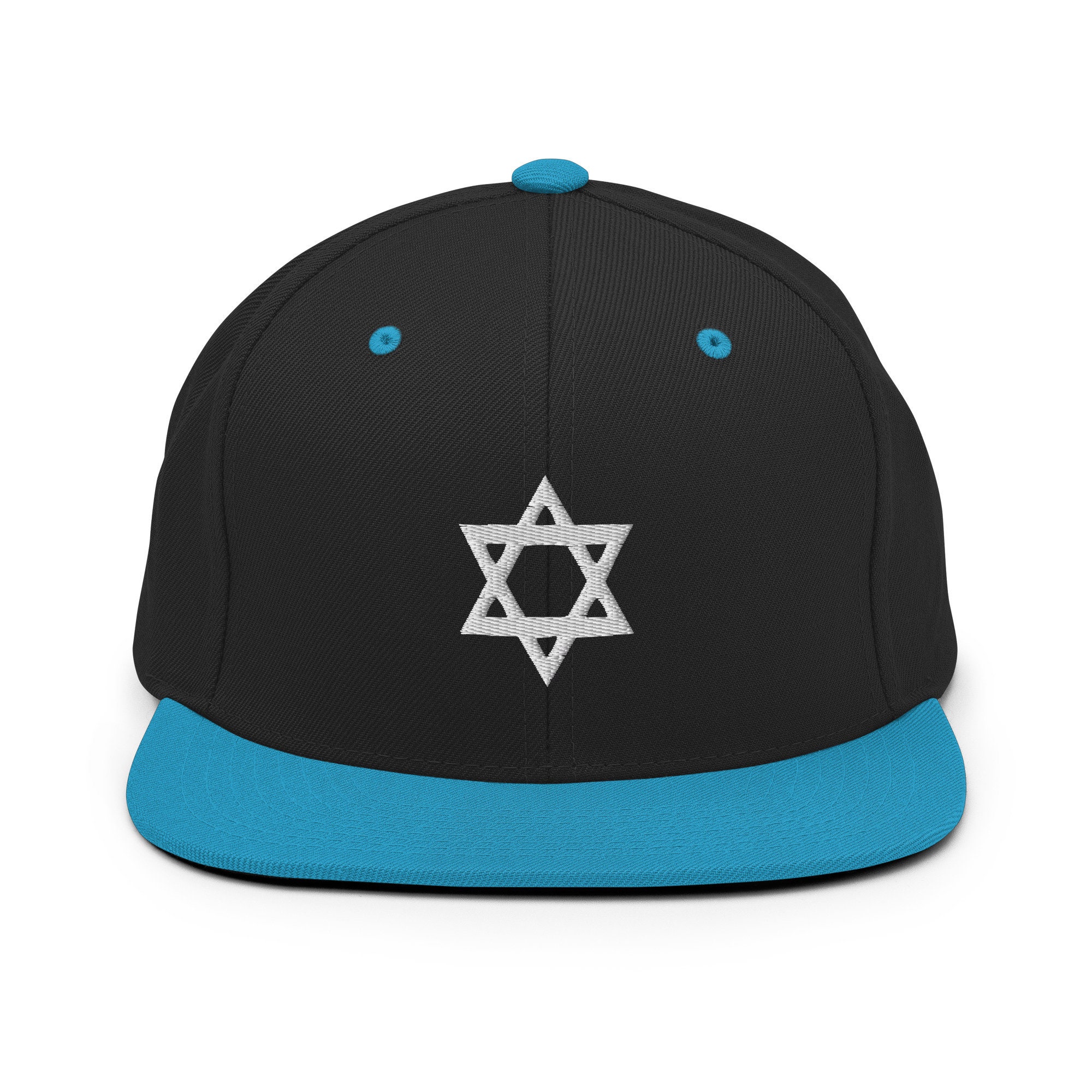 Star of David Hat, Star of David Snap Back Hat, Shield of David Hat ...