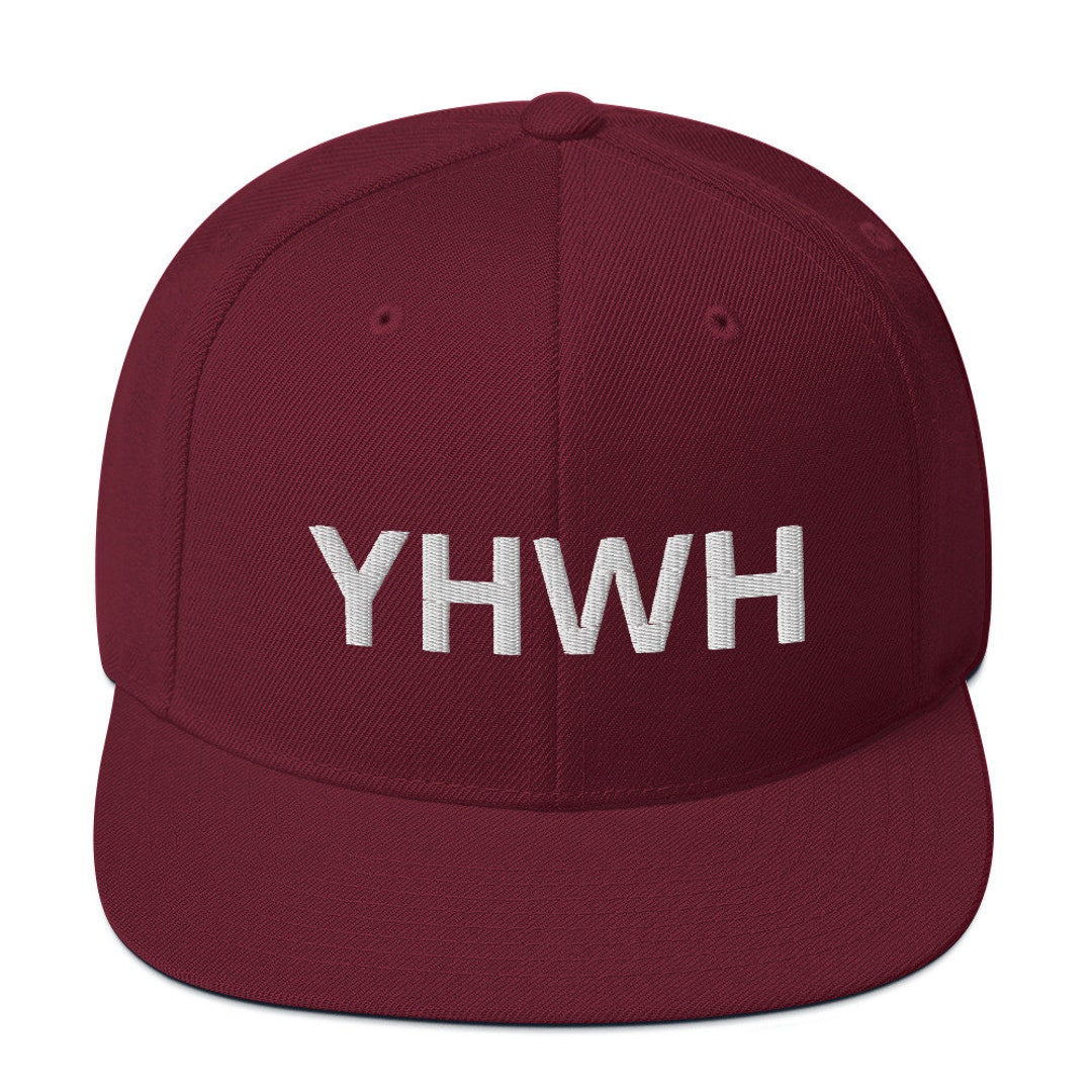 YHWH Snap Back Hat, YHWH Hat, Yah Hat, Yahuah Hat, Yahweh Hat, Hebrew ...