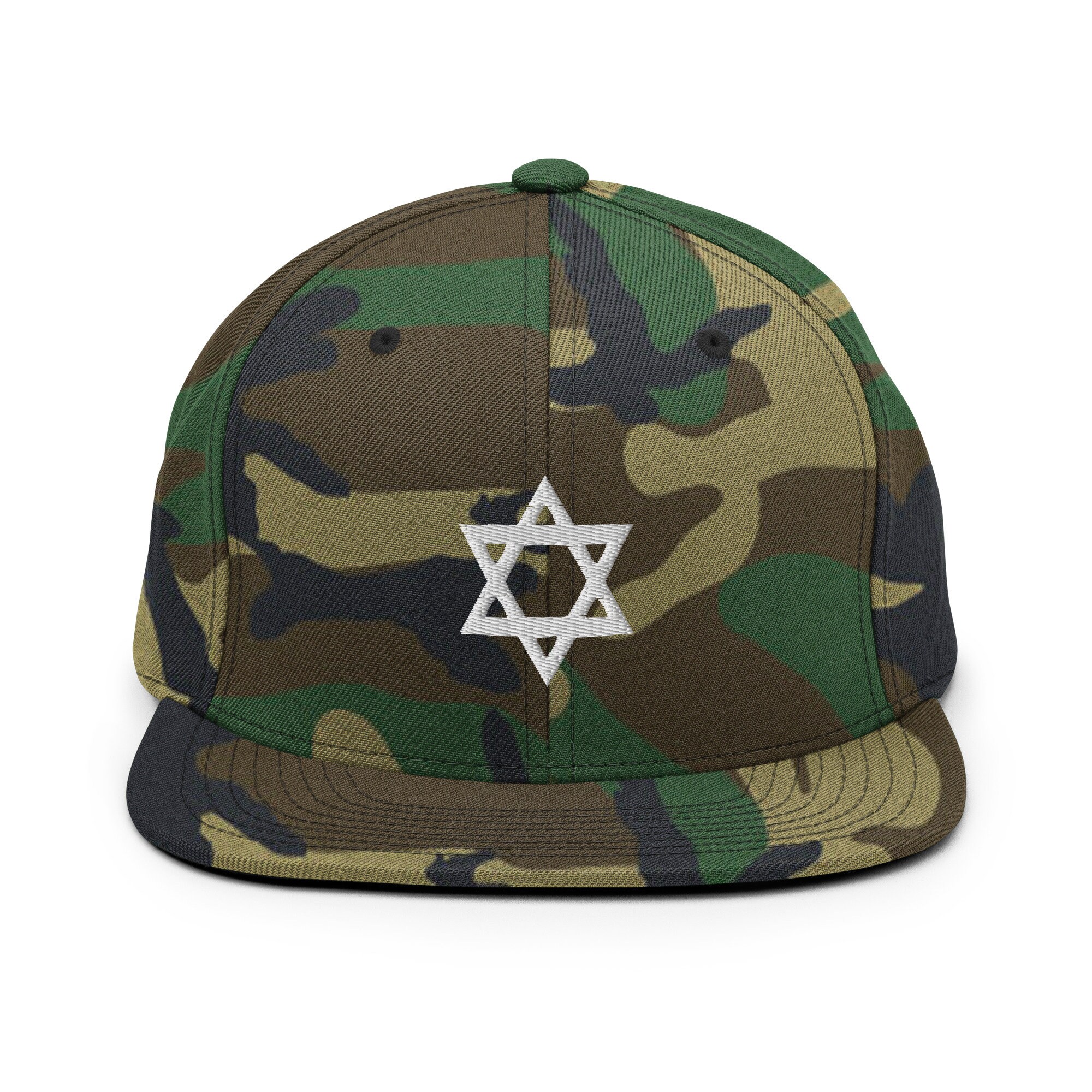 Star of David Hat, Star of David Snap Back Hat, Shield of David Hat ...