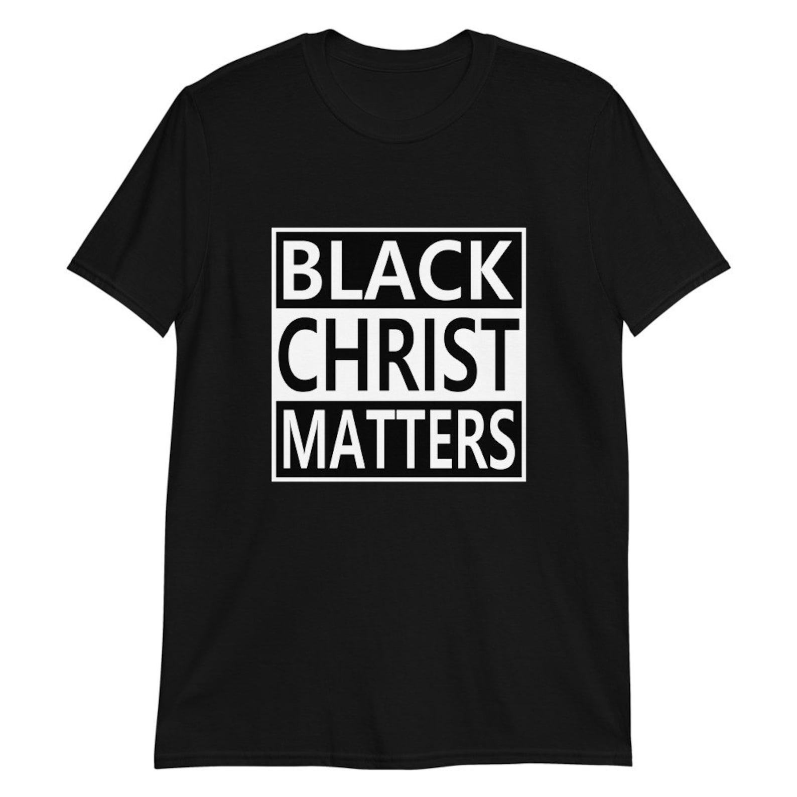 Black Christ Matters Shirt, Black Jesus T-shirt, Black Christ T-shirt ...