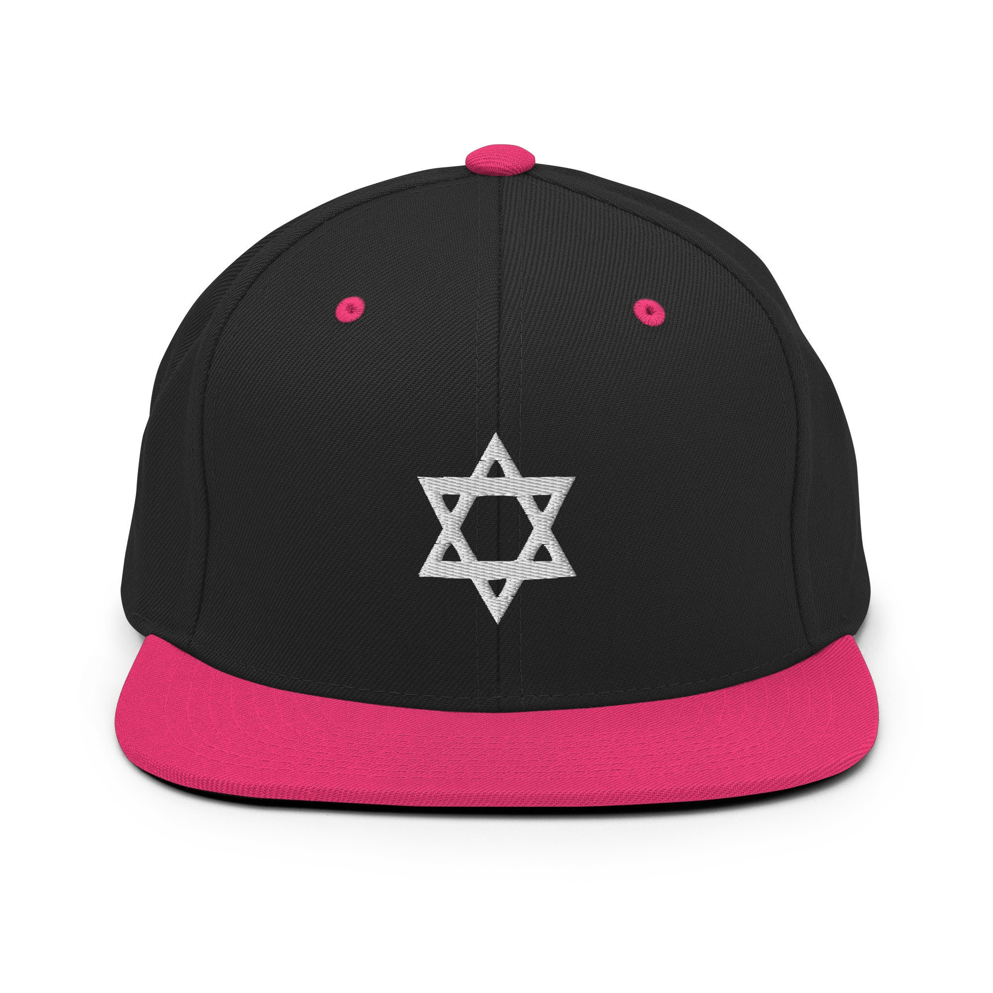 Star of David Hat, Star of David Snap Back Hat, Shield of David Hat ...