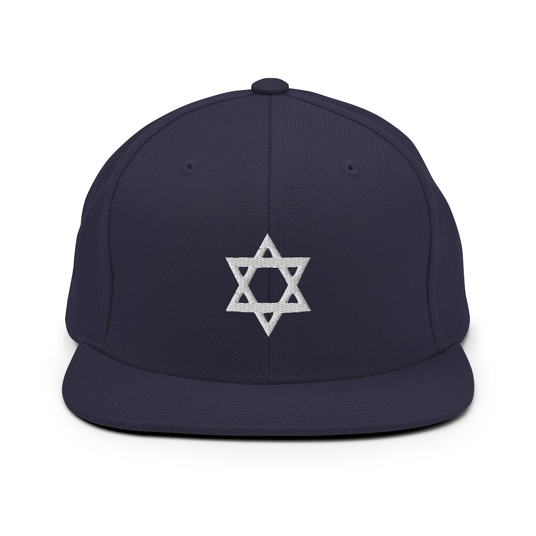 Star of David Hat, Star of David Snap Back Hat, Shield of David Hat ...