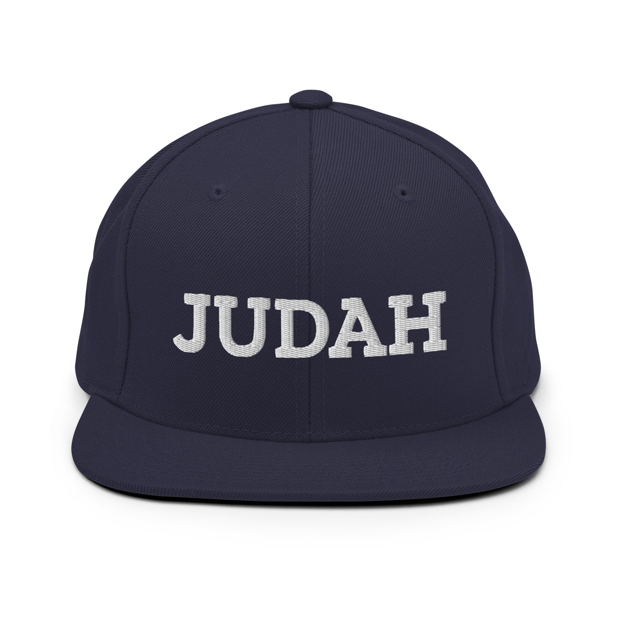 Judah Hat White Font, Judah Hat, Hebrew Israelite Hat, Judah Snap Back ...