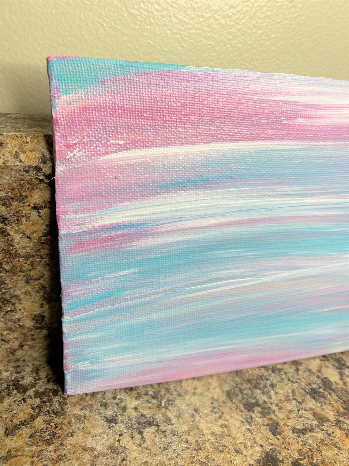 5X7 Abstract Transgender Canvas Panel Painting | Etsy