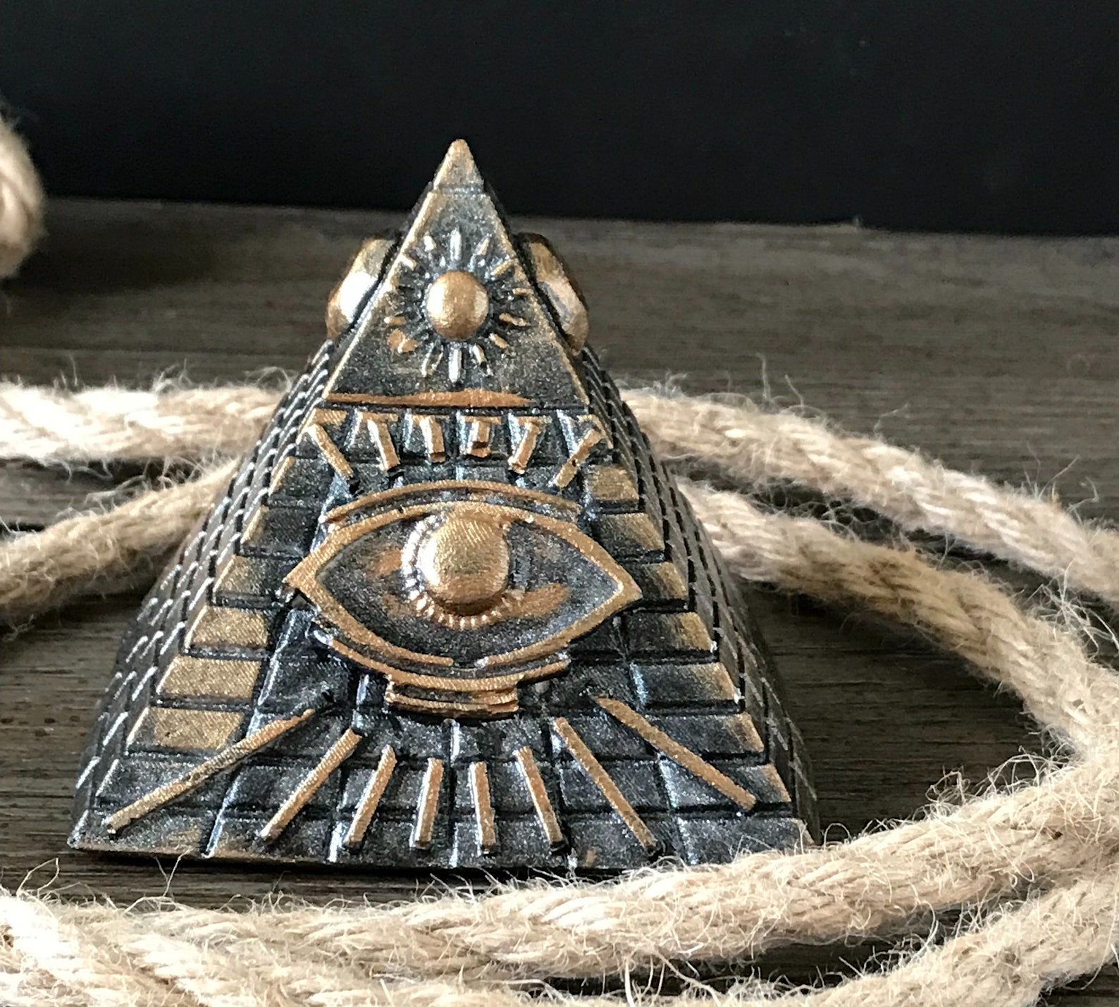 Pyramid Eye of God Pyramid With Eye of Providence Spiritual - Etsy