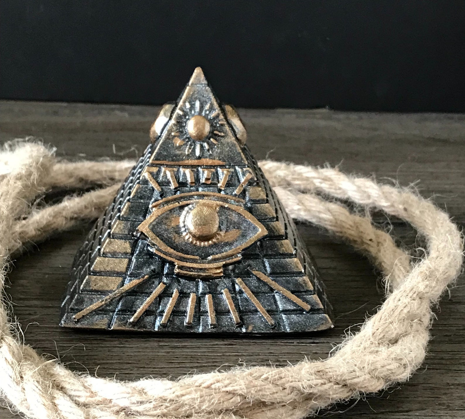 Pyramid Eye of God Pyramid With Eye of Providence Spiritual - Etsy