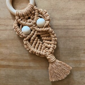 Macrame Owl Decoration - Etsy