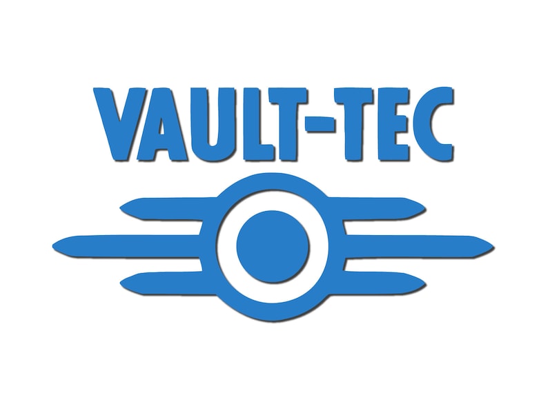 Vault-tec Decal Vector. File Comes in Ai, Eps, Pdf, and Svg Formats ...